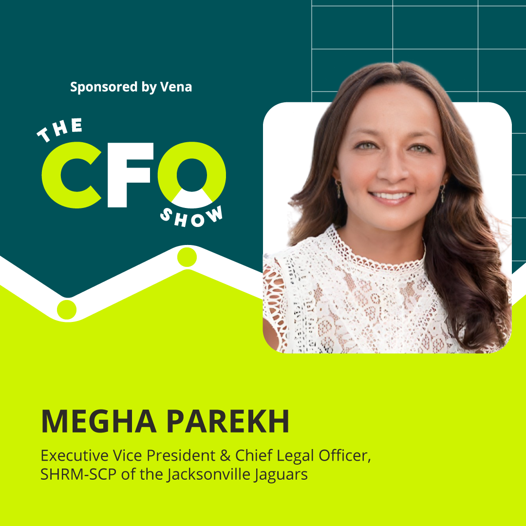 Finance and Legal: A Winning Team-Up With the Jacksonville Jaguars CLO Megha Parekh